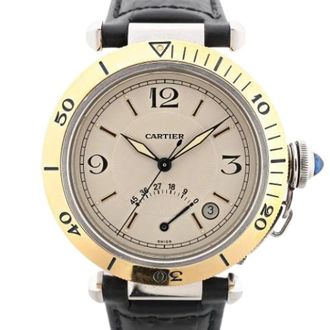 Cartier Montre automatique Pre-owned Pasha W3101255 - Femme - Pre-owned - Beige - Taille: ONE Size
