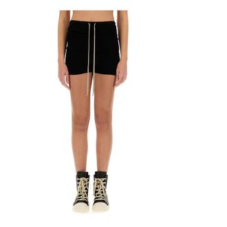 Rick Owens Femme, Shorts, Noir, Taille: 40 FR Bud Shorts