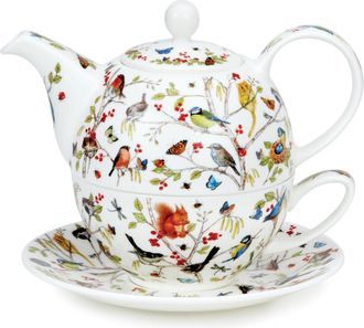 Dunoon Tasse & Kannen Set - Secret Wood