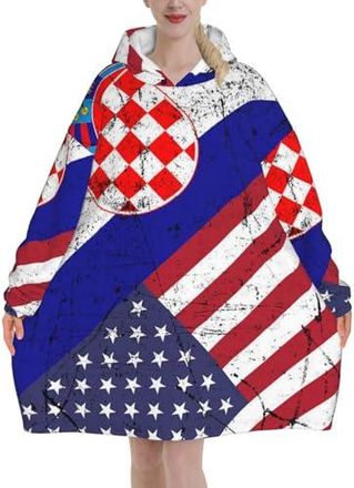 Generic Cthulhu Sweat &agrave; capuche avec logo pour femme et homme adulte surdimensionn&eacute; pour une couverture douce et chaude