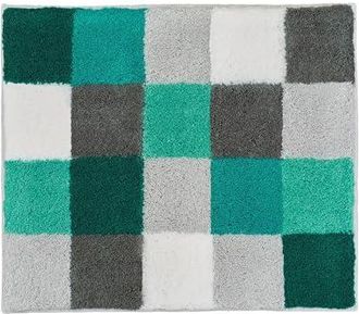 Kleine Wolke Badteppich Caro, 100% Polyacryl, 55 x 65 cm, Petrol