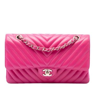 Chanel Pre-owned Classic Flap Shoulder Bag - - Pre-owned - Damen - Rosa - ONE SIZE