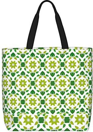 Generic Sac De Courses La Saint-Patrick Sac Tissu Lavables Pliable Sacs En Toile Pour Femmes, Pour Femmes, Tous Les Jours, Shopping, Burea