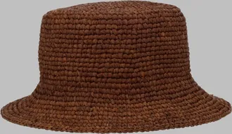 Vivienne Westwood 81020009_K005NC405 Bucket Hat - Brown