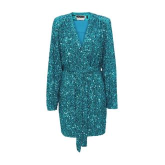 Rotate Anlass Partykleid - - Dresses - Damen - Blau - XS