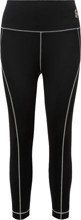 Moncler Moncler Logo Leggings, Women, Black, Size: Xs