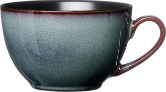 Ritzenhoff & Breker Bali Kaffeetassen, 220 ml, Moderne Teetasse mit Farbverläufen, Skandinavisches Design mit Reaktivglasur, Steinzeug, Blau