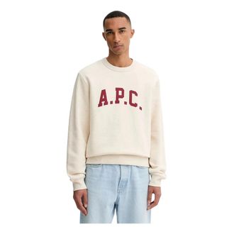 A.P.C. Harris Sweatshirt - - Sweatshirts & Hoodies - Herren - Beige - M