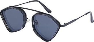 Generic Lunettes de soleil punk en métal 2025 pour hommes et femmes pour la conduite en plein air (Couleur : G, taille : moyen)