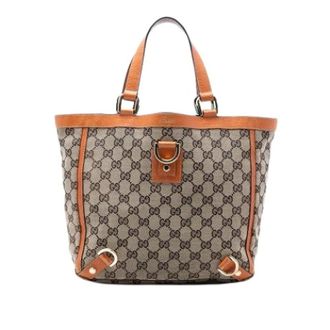 Gucci Sac cabas Pre-owned Vintage - Femme - Pre-owned - Beige - Taille: ONE Size