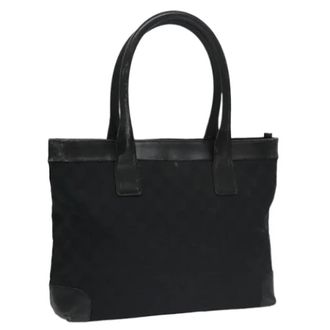 Gucci Pre-owned Canvas Handtaschen - - Pre-owned - Damen - Schwarzk - ONE SIZE