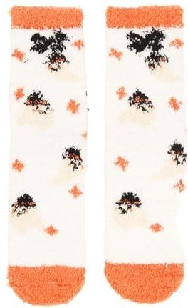 Generic Chaussettes Femme Chaussettes Chaudes Femme Chaussettes Thermiques Femme De Classique Halloween En Polaire Mi-Mollet Parfaites Pour Dormir Rester Au C