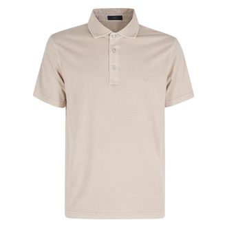 Fay Classic Polo - - Tops - Herren - Braun - S