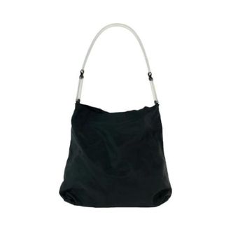 Prada Pre-owned Tessuto Nylon Hobo Bag - Femme - Pre-owned - Noir - Taille: ONE Size