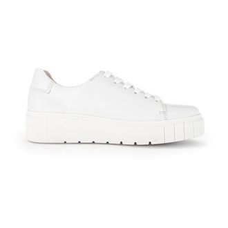Gabor Wei&szlig;e Schn&uuml;rsneaker f&uuml;r Frauen - - Shoes - Damen - Wei&szlig; - 38 1/2 EU