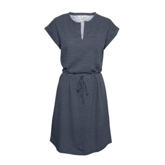 Part Two Marineblaues Diamantmuster Kleid - - Dresses - Damen - Schwarzk - 2XL