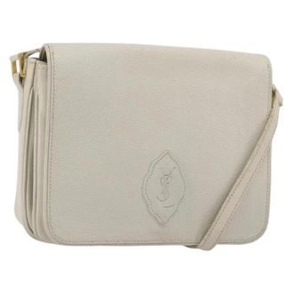 Saint Laurent Pre-owned Vintage Schultertasche - - Pre-owned - Damen - Beige - ONE SIZE