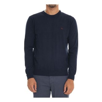 Harmont & Blaine Homme, Pulls, Bleu, Taille: XL Pull Tricoté Élégant pour Homme