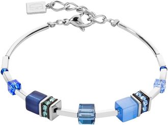 Coeur de Lion Armband - GeoCUBE Iconic Lite Armband - Gr. ONE SIZE - in Blau - f&uuml;r Damen