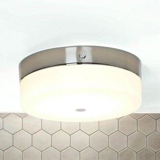 Licht-Erlebnisse LED Deckenleuchte Badezimmer IP44 Ø 25 cm klein Deckenlampe Badlampe