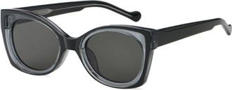 Generic R&eacute;tro Petit Cadre Femmes Photo Lunettes De Soleil Hommes En Plein Air D&eacute;placements Sports Lunettes De Soleil Polaris&eacute;es(Black)