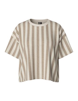 Pieces Pcchilli Summer 2/4 Sweat Stripe Noos Bc