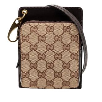 Gucci Sac bandouli&egrave;re Pre-owned en toile - Femme - Pre-owned - Beige - Taille: ONE Size