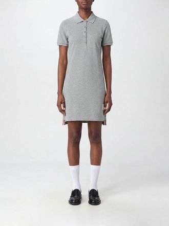 Thom Browne Mini-Polokleid aus Baumwolle mit 4-Bar-Detail