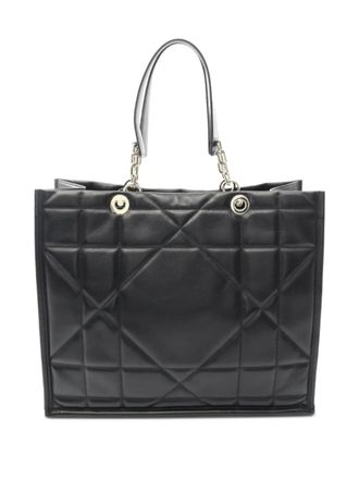 Dior 2010s gesteppte Tote Bag - Schwarz