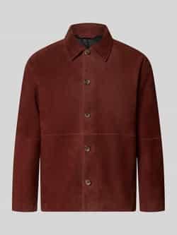 Selected Regular Fit Lederjacke aus echtem Ziegenleder Modell RORY