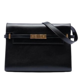 Saint Laurent Pre-owned Manhattan Schultertasche - - Pre-owned - Damen - Schwarzk - ONE SIZE