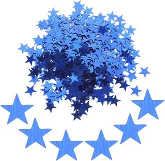 NUOBESTY 2000 St&uuml;ck Teiliges Pentagramm Konfetti Blau Glitzernde Tischdeko f&uuml;r Hochzeit Geburtstag Party Sicheres Material Attraktive Streudeko f&uuml;r Festliche A