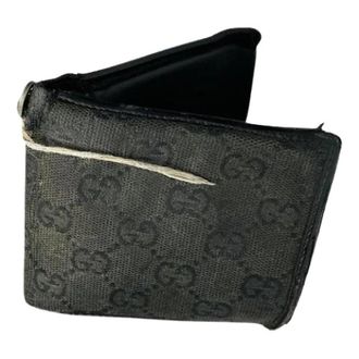 Gucci Pre-owned Leder Geldb&ouml;rse - - Pre-owned - Damen - Schwarzk - ONE SIZE