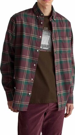 Benetton Herren Camicia 5tcruq04w Hemd, braun, Small