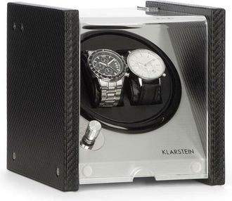 Klarstein Tokyo 2 Remontoir automatique 2 montres 4 programmes 3 vitesses noir