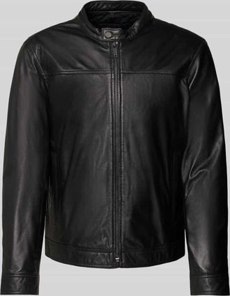 Strellson Regular Fit Jacke aus echtem Lammleder Modell JACE