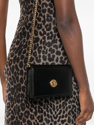 Versace Chain Strap Clutch - Black