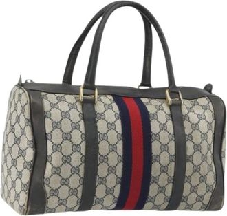 Gucci Sac &agrave; main vintage Pre-owned - Femme - Pre-owned - Bleu - Taille: ONE Size