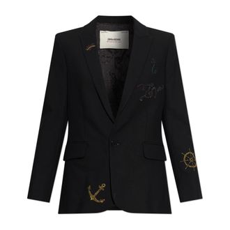 Zadig&Voltaire Damen, Jacken, Schwarzk, 2XSGr&ouml;&szlig;e