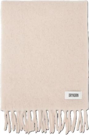 Drykorn Zeitloser Schal mit Fransen - - Accessories - unisex - Beige - ONE SIZE