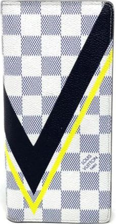 Louis Vuitton unisex, Pre-owned, Blanc, Taille: ONE Size Portefeuille en tissu vintage Pre-owned