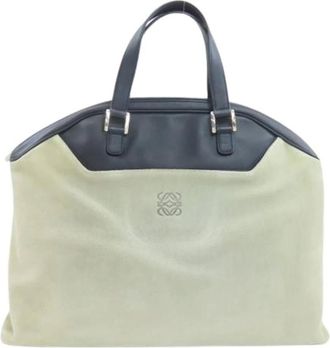 Loewe Sac cabas Pre-owned - Femme - Pre-owned - Beige - Taille: ONE Size