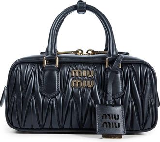 Miu Miu Arcadie matelass&eacute; nappa leather bag