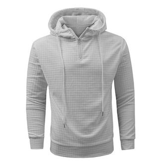 Generic Sweat &agrave; capuche pour homme Veste &agrave; capuche athl&eacute;tique Veste de loisirs Streetwear V&ecirc;tements &agrave; manches longues Veste de surv&ecirc;tement ample Y2K Tops avec
