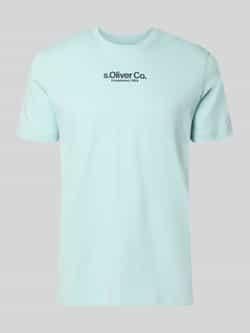 s.Oliver Red Label Regular Fit T-Shirt aus reiner Baumwolle