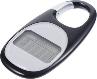 FOMIYES Schrittz&auml;hler Outdoor aus ABS Kompakter Kalorienz&auml;hler mit Display Praktisches Fitnesszubeh&ouml;r f&uuml;r Wandern und Reisen Zuf&auml;llige Farbe Zuf&auml;llige Farbe
