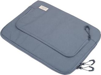 Troika Blue CYCLE CARRY 2 Sacoche pour ordinateur portable jusqu&agrave; 14 avec protection contre les chocs, compartiment pour c&acirc;ble pour accessoires, avec bandes 