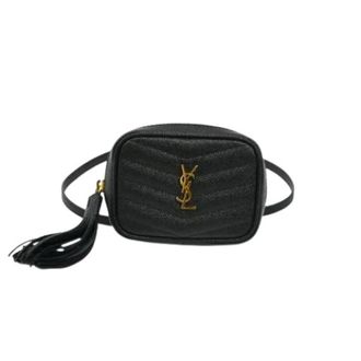 Saint Laurent Sac &agrave; bandouli&egrave;re vintage en cuir Pre-owned - Femme - Pre-owned - Noir - Taille: ONE Size