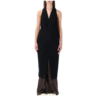 Rick Owens SL Cyclops Mantel - - Jackets - Damen - Schwarzk - M