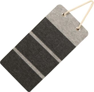 BESPORTBLE H&auml;ngende Aufbewahrungstasche aus Robustem Filz Tragbarer Schrankorganizer mit Mehreren F&auml;chern Platzsparend f&uuml;r Schl&uuml;ssel Handy und Kleinigkeiten Wand